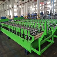 China R Panel Corrugated Roof Sheet Roll Forming Machine 3000kg for sale