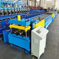 China Floor Metal Decking Machine Cold Roll Forming Double Deck 0.3mm-0.8mm for sale