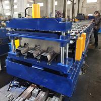 China Galvanized Steel Metal Deck Roll Forming Machine 15kw 380V for sale
