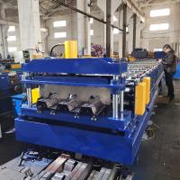 China Galvanized Steel Metal Deck Roll Forming Machine 15kw 380V for sale