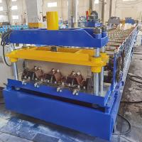 China Galvanized Steel Metal Deck Roll Forming Machine 15kw 380V for sale