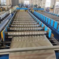 China Metal Tile Roof Sheet Roll Forming Machine PBR Panel for sale