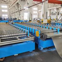 China Metal Tile Roof Sheet Roll Forming Machine PBR Panel for sale