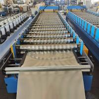 China Metal Tile Roof Sheet Roll Forming Machine PBR Panel for sale