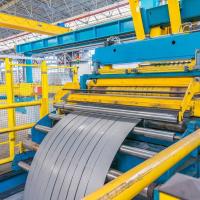 China 1850mm High Rigidity Sheet Metal Slitting Line Tension Belt for at 40m/min Line Speed for sale