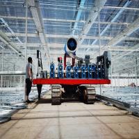 China Seamless Eavestrough Machine Gutter Making Machine 5000 kg for sale