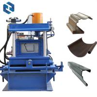 China Seamless Eavestrough Machine Gutter Making Machine 5000 kg for sale