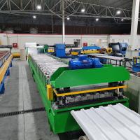 China Customized Ibr Making Machine Roof Sheet Rolling Machine For Terazzo Tiles Making for sale