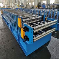 China Double Layer Roofing Sheet Machine IBR Making Machine Colored Glaze Steel for sale