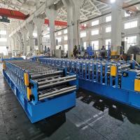 China Double Layer Roofing Sheet Machine IBR Making Machine Colored Glaze Steel for sale