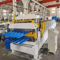 China Double Layer Roofing Sheet Machine IBR Making Machine Colored Glaze Steel for sale