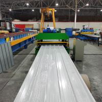 China 380V 50Hz Roof Sheet Making Machine Panel Roll Forming for sale