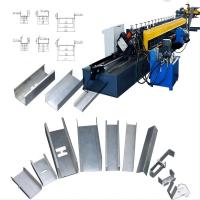 China Metal Stud Solar Strut Roll Forming Machine Steel Roll Former for sale