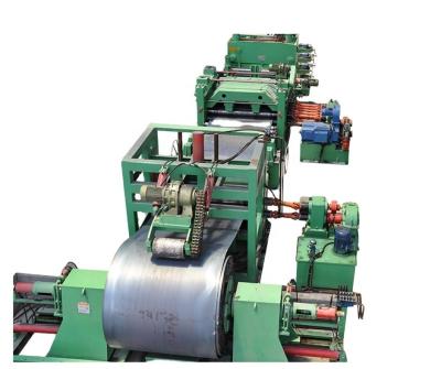China 2023 Coil Slitting Machine for Steel Coils Total Dimension 28m*8m*2m Max Width 2000mm for sale