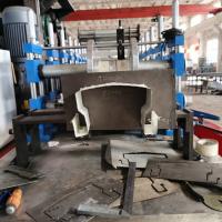 China G350Mpa 6 Inch Gutter Machine For Rain Extrusion Steel Tile for sale