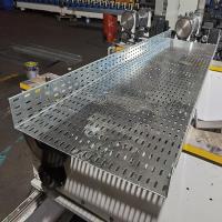China 440v 3Ph Perforated Cable Tray Forming Machine PLC Control for sale