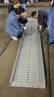 China High Speed Cable Tray Forming Machine Production Line 380V for sale