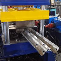China Metal Roll Guardrail Forming Machine For Corrugated Sheet for sale