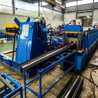 China Custom W Beam Crash Barrier Machine Highway Guardrail Metal Roll Former for sale