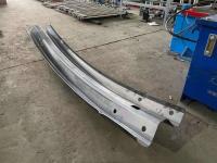 China Road Safety Guardrail Forming Machine for W Beam Crash Barrier Manual Decoiler for sale