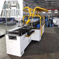 China 15kw Steel Roofing Machine Purlin Drip Edge Rollformers for sale