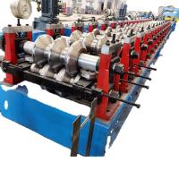 China 15 Roll Stations Highway Guardrail Forming Machine 380V for sale