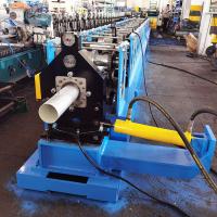 China Steel Square Corrugated Pipe Forming Machine Downpipe Machine for sale