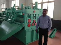 China Automatic Steel Slitting Machine For Metal Coil PLC Control for sale