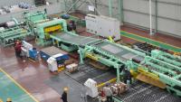 China Heavy Duty Stainless Steel Cut To Length Machine Slitting PLC control for sale