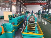 China Steel Tube Iron Pipe Making Machine Stainless Steel Customized for sale
