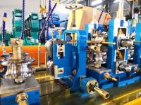 China Galvanized MS Steel Pipe Manufacturing Machine Making 300kw for sale