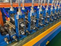 China Corrugated Steel Iron Pipe Making Machine Spiral Welded Tube Mill for sale
