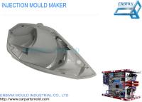 China Customized Plastic Injection Moulding Products For Auto Reflector Lamp Housing Parts for sale