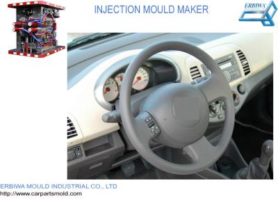 China Custom Auto Trim Molding Car Interior Parts Injection Mold For Nissan Micra120 Driver Airbag Cover for sale