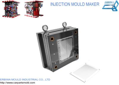 China Custom Car Interior Parts Injection Mold For White Plastic Lattice for sale