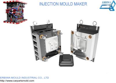 China Durable Black Cover Custom Plastic Injection Mold， Easy To Installation for sale