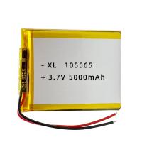 China 105565 Polymer Lithium Battery 3.7v 5000mAh Power Bank Battery Cell Rechargeable Battery for sale