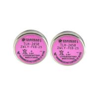China Wholesale TLH2450 Round Button Battery 550mAh 3.6V 12-Month Warranty Disposable Replaces TL-5186 for ETC Water Meter Instruments for sale