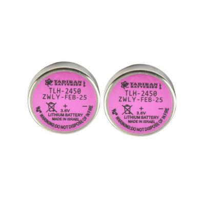 China Wholesale TLH2450 Round Button Battery 550mAh 3.6V 12-Month Warranty Disposable Replaces TL-5186 for ETC Water Meter Instruments for sale