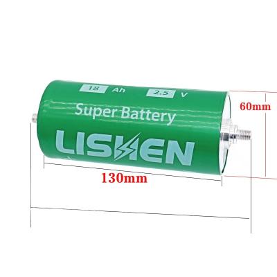 China 2.5V18Ah Listen High C Rate LTO LiCoO2 25000-Cycle Battery Cell for Car Audio for sale