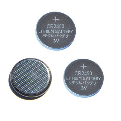 China CR2450 High-Capacity 540mAh Long-Life 3V Button Battery with 500 Cycles Genuine XL Brand 24mm*5mm -10~50 for sale
