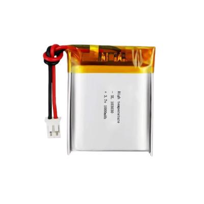 China Factory Supply 103030 Polymer Lithium Battery 1000mah 3.7v 85du High Temperature Rechargeable Lipo Batteries for sale