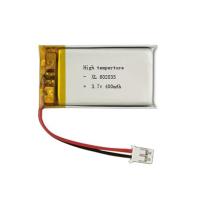 China Factory Price 602035 High Temperature Rechargeable ultra Thin Lipo 3.7v 400mah Battery Solid State Battery Li-polymer for sale