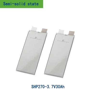 China 3.7V 30000mAh 270Wh/kg Semi-Solid Lithium Polymer Battery for Heavy-duty Drones, Hybrid Solid-liquid State LiPo Battery Pack for sale