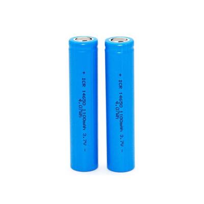 China XL 14650 1100mAh 3.7V Lithium Ion Battery for Consumer Electronics Power Tools Toys & Home Appliances (800 Cycles) for sale
