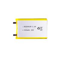 China High-density 3.6V  550mAh 20C  Semi-solid Lithium-ion Battery Pack for Drones  Customizable to Other Capacities for sale