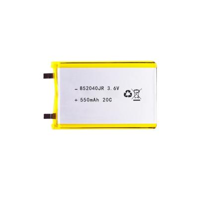 China High-density 3.6V  550mAh 20C  Semi-solid Lithium-ion Battery Pack for Drones  Customizable to Other Capacities for sale