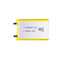 China High-density 3.6V  430mAh 20C Semi-solid Lithium-ion Battery Pack for Drones  Customizable to Other Capacities for sale