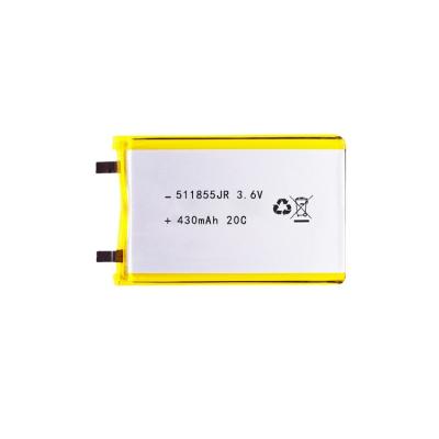 China High-density 3.6V  430mAh 20C Semi-solid Lithium-ion Battery Pack for Drones  Customizable to Other Capacities for sale