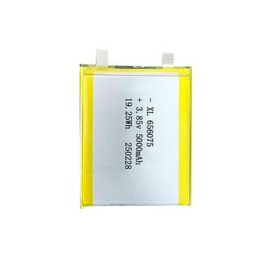 China 656075 Semi-solid State Polymer Lithium Battery 3.85V 5000mAh Large Capacity Long-lasting 3C Power Battery 500 Cycles XL Brand for sale